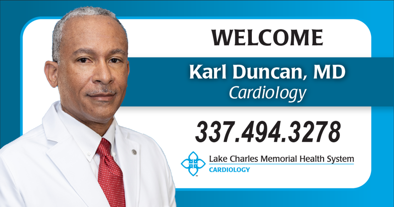 Karl Duncan, MD | Lake Charles Memorial Health System