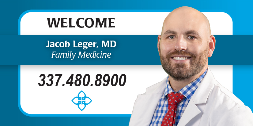 Jacob Leger, MD Joins Lake Charles Memorial Health System