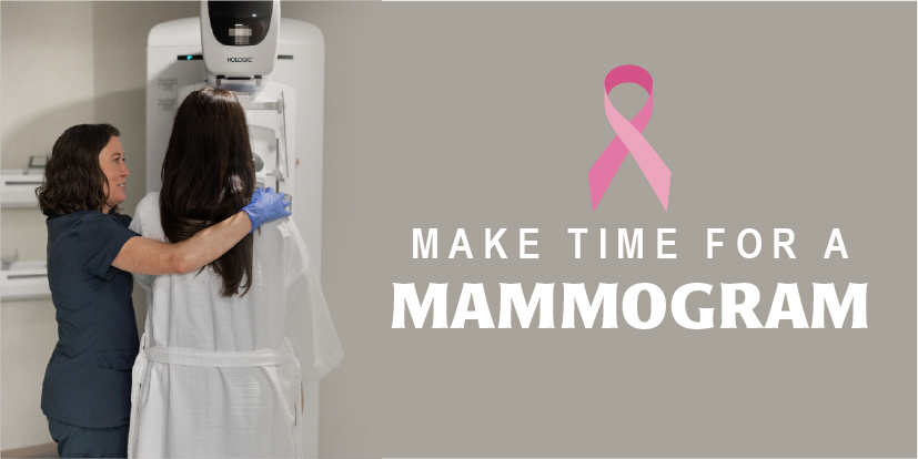 Make time for a mammogram