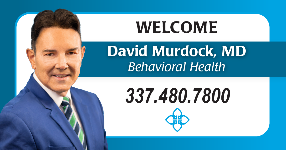 Memorial Medical Group welcomes David Murdock, MD