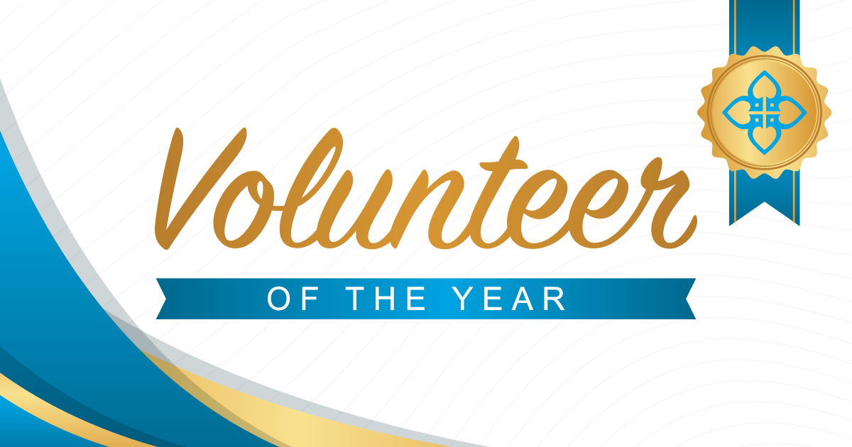 Richard Ott receives 2023 Auxiliary Volunteer of the Year Award