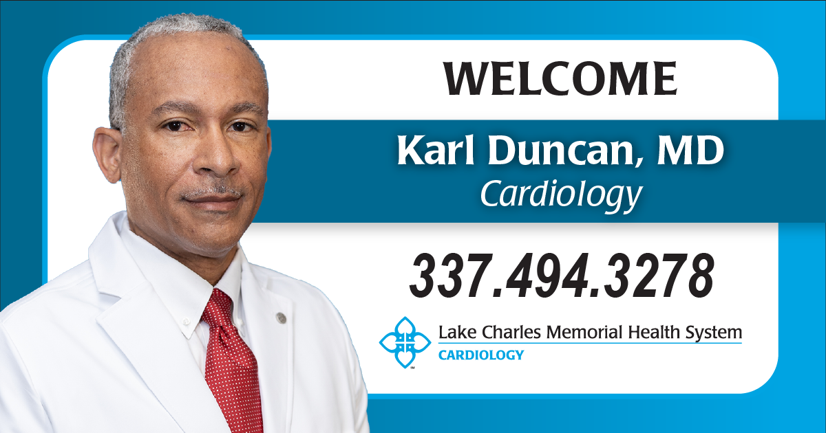 Karl Duncan, MD, Joins Memorial Medical Group
