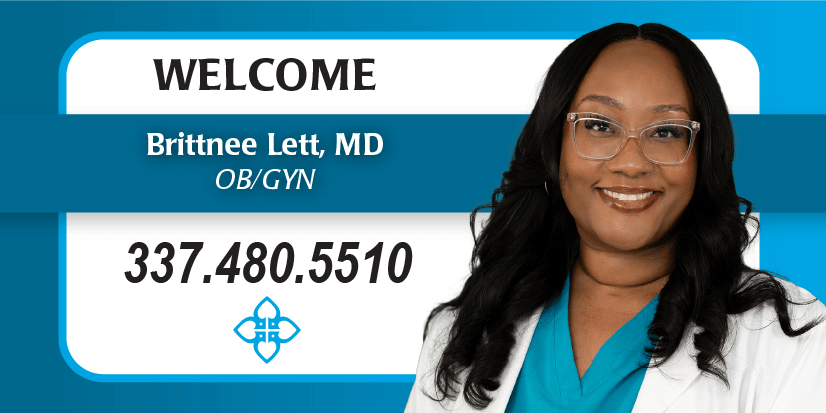 Brittnee Lett, MD Joins Lake Charles Memorial Health System