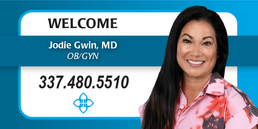 Lake Charles Memorial Welcomes OBGYN Jodie Gwin, MD